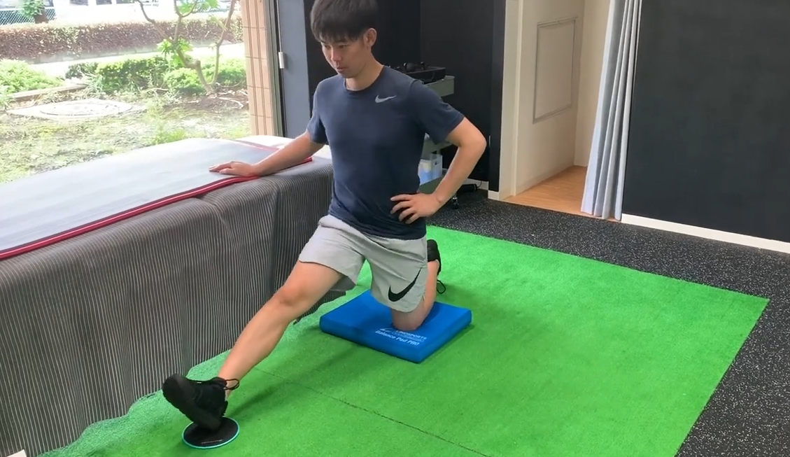 Hip flexor & ham strech with SD | mirawell ミラウェル